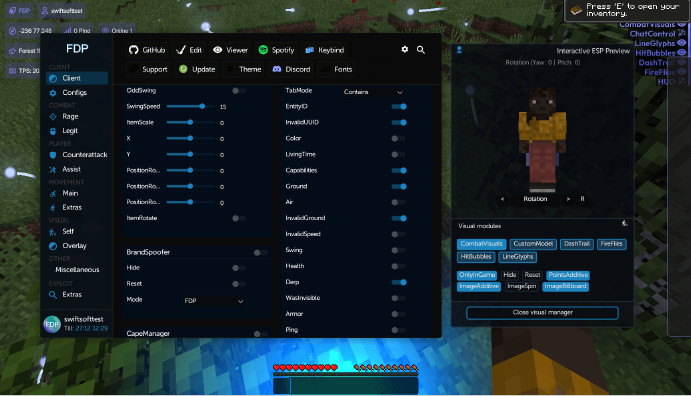 FDPClient — Free Mixin-Based Hack Client for Minecraft